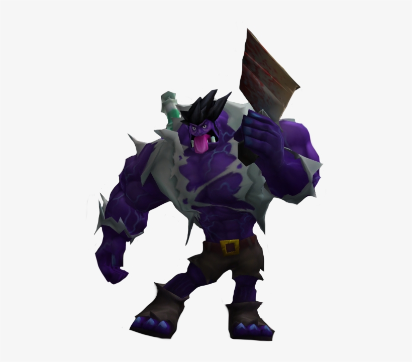 Mundo Render - Dr Mundo In Game - 536x666 PNG Download - PNGkit