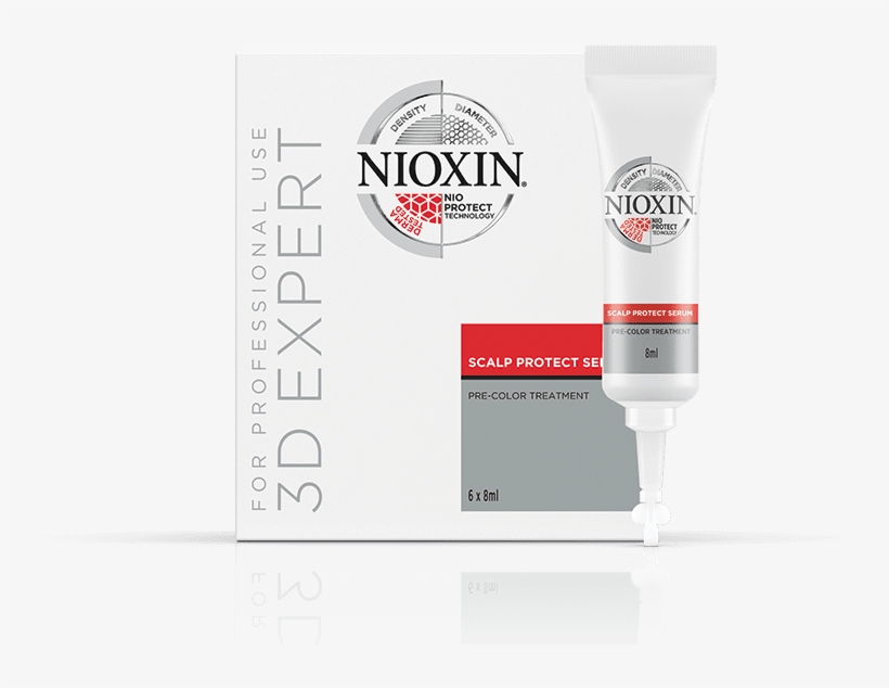 Nioxin 3d Expert Scalp Protect Serum Pre-color Treatment - Nioxin Scalp ...