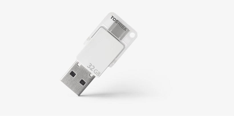 Store In A Flash - Toshiba Transmemory Usb C - 640x640 PNG Download ...