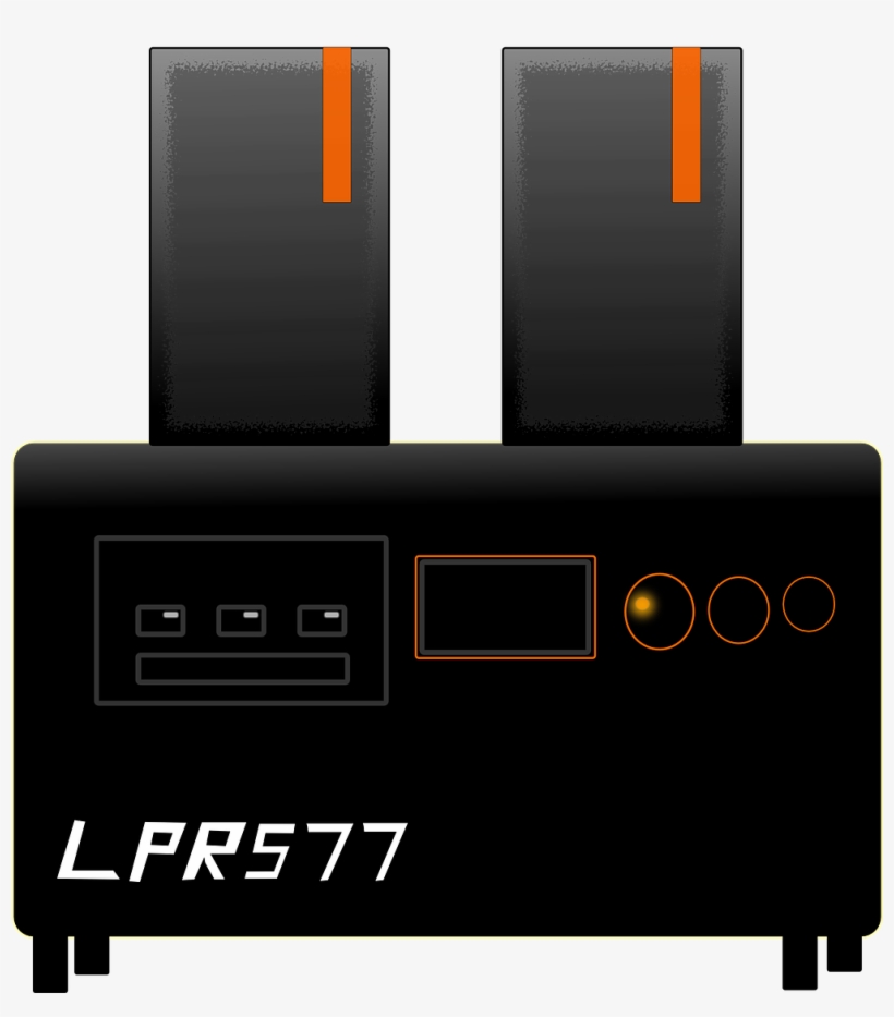 Stereo Speaker,music,audio,free Vector - Electronics - 1002x1280 PNG ...