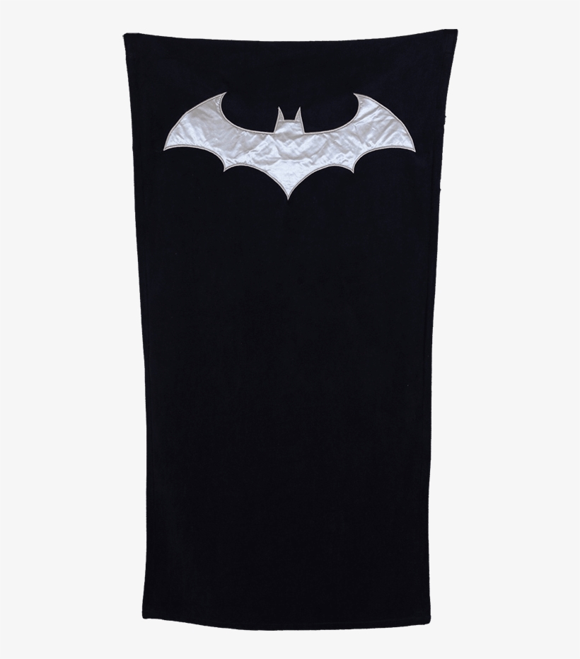 Dc Batman Robe With Cape - White Batman - 850x850 PNG Download - PNGkit