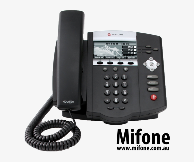 Office Phone System - Polycom Ip 450 - 640x623 PNG Download - PNGkit