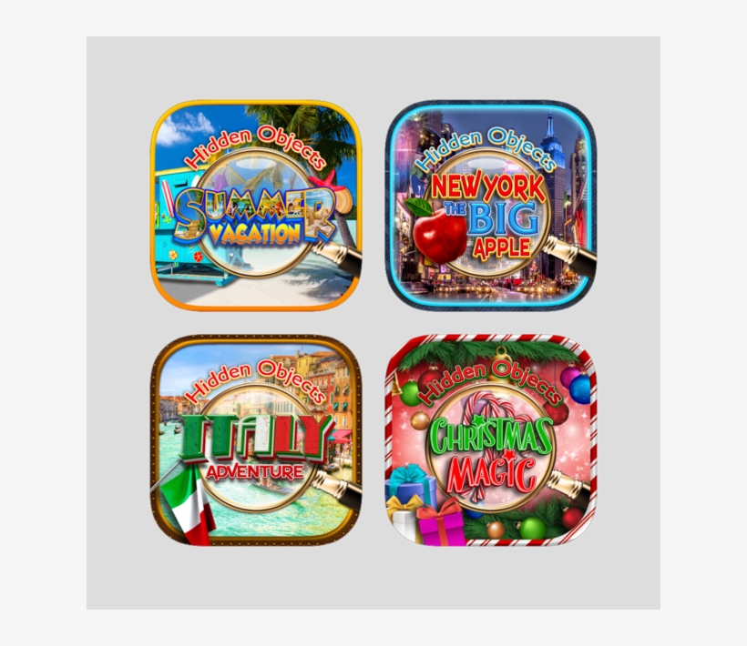 Hidden Objects World Travel Puzzle Games & Holiday - 630x630 PNG ...