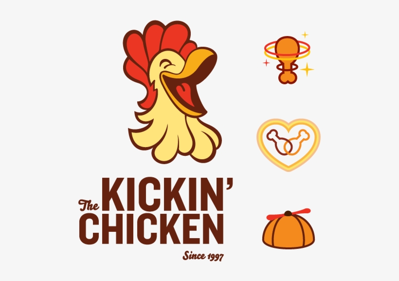 The Kickin' Chicken By Fuzzco - Kickin Chicken - 740x520 PNG Download ...