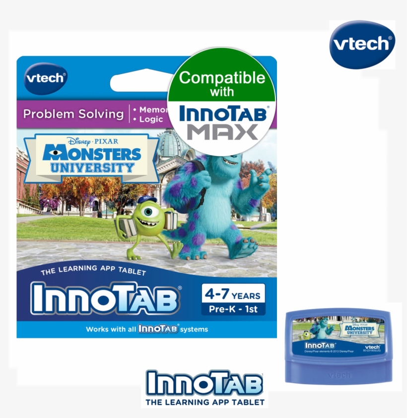 Disney Pixar Monsters University - Vtech Innotab Software Monsters ...