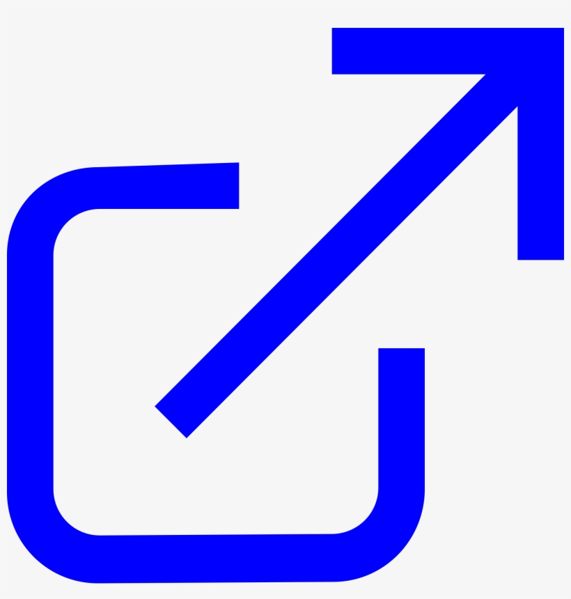 External Link Icon - External Link Icon Blue - 2000x2000 PNG Download ...
