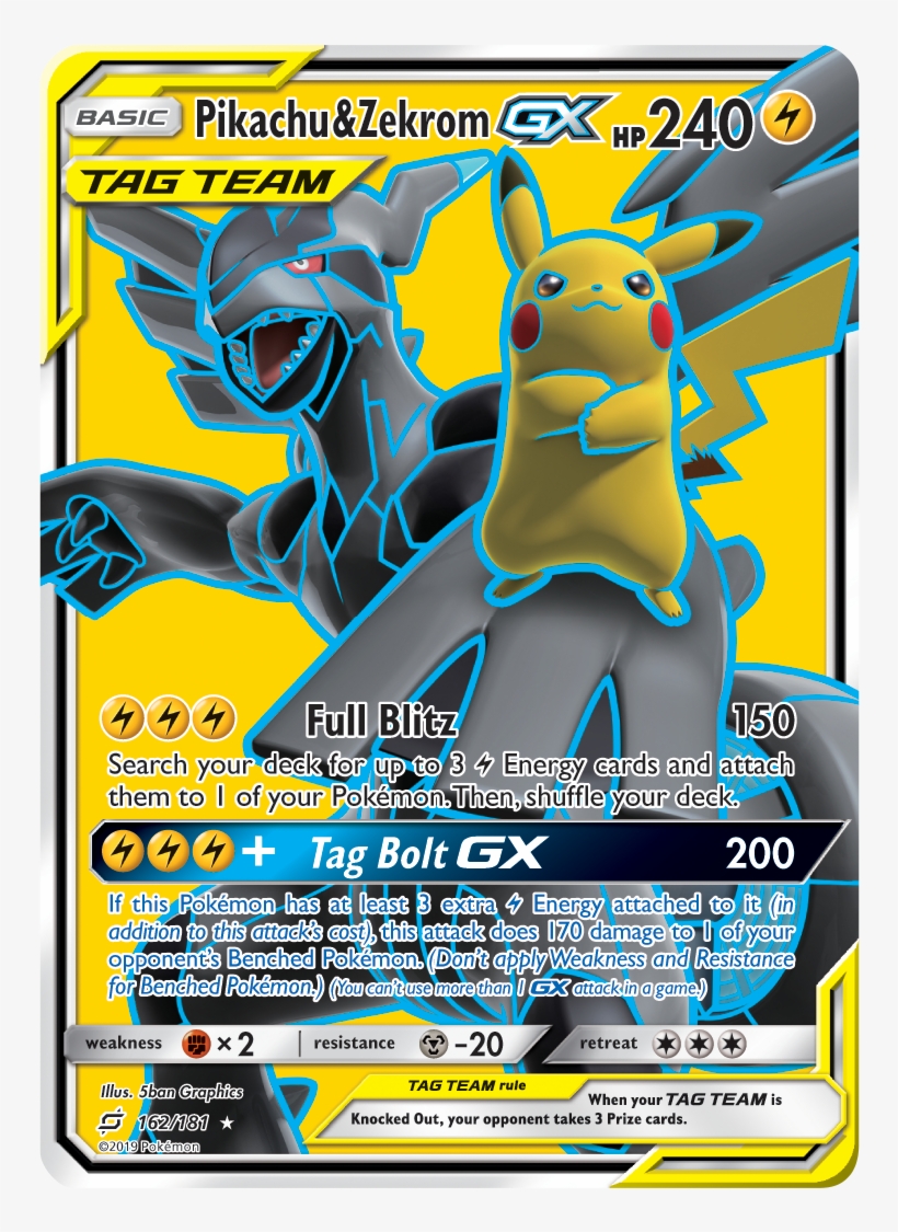 01 Of - Tag Team Pokemon Cards - 819x1114 PNG Download - PNGkit