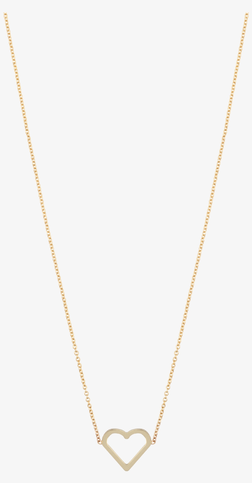 Iconic Necklace Open Heart - Necklace - 2911x2910 PNG Download - PNGkit