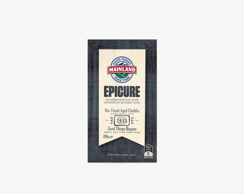 Mainland Epicure Cheddar Cheese - Mainland - 750x573 PNG Download - PNGkit