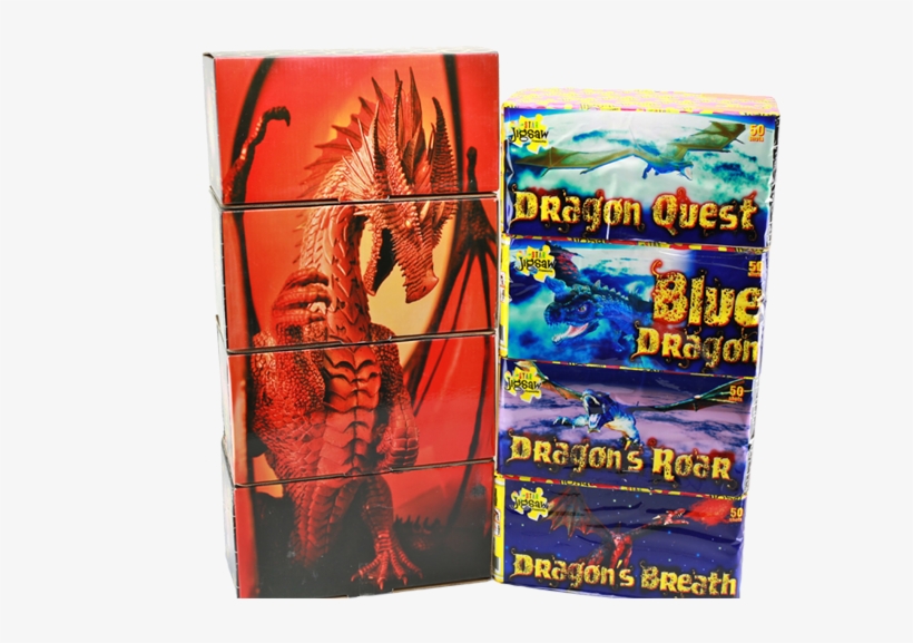 Red Dragon Pack From Star Jigsaw Fireworks - Poster - 600x600 PNG ...
