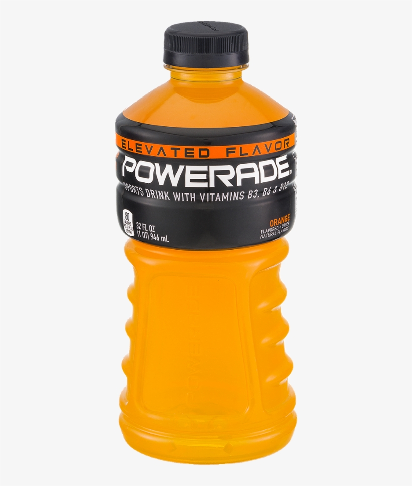 Download Transparent Powerade Elevated Flavor Orange, 32 Oz - Powerade ...