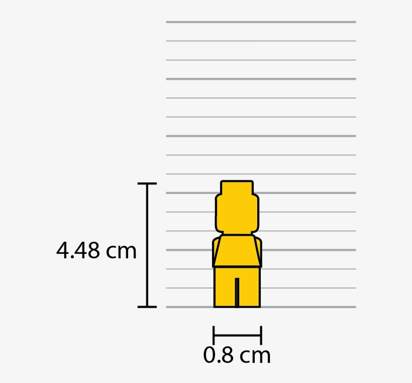 Download Transparent Width And Height Of Lego Microfig - Lego Micro ...