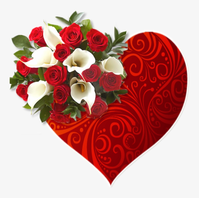 Фотки Heart Wreath, Amai, I Love Heart, Your Heart, - Roses And White ...