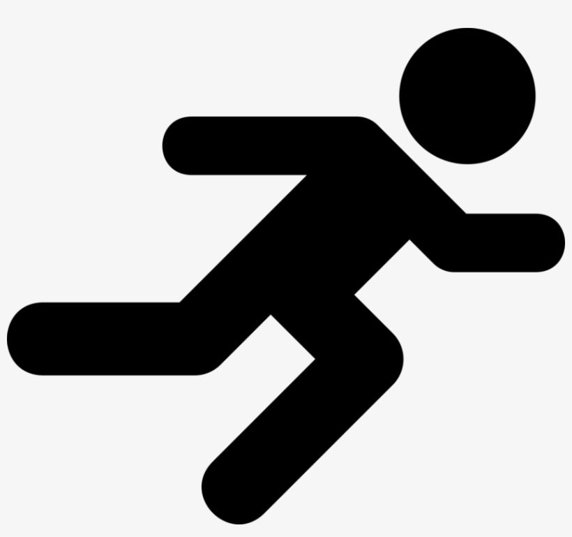 Marathon Man Clipart Icons