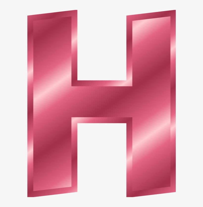 Letter H Png - Letter H In Gold - 600x756 PNG Download - PNGkit