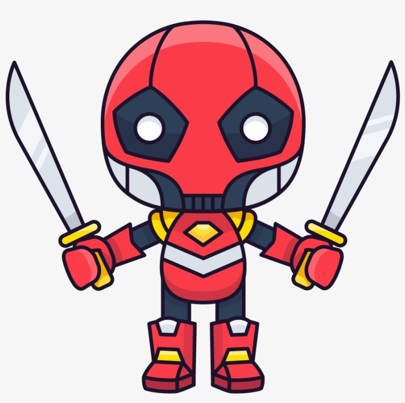 New Fancy Bot - Deadpool - 1000x1000 PNG Download - PNGkit