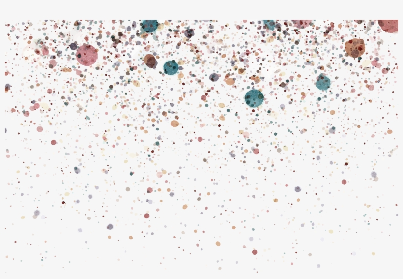 Vector Halftones Polka Dot - Watercolor Polka Dots Png - 4664x3000 PNG ...
