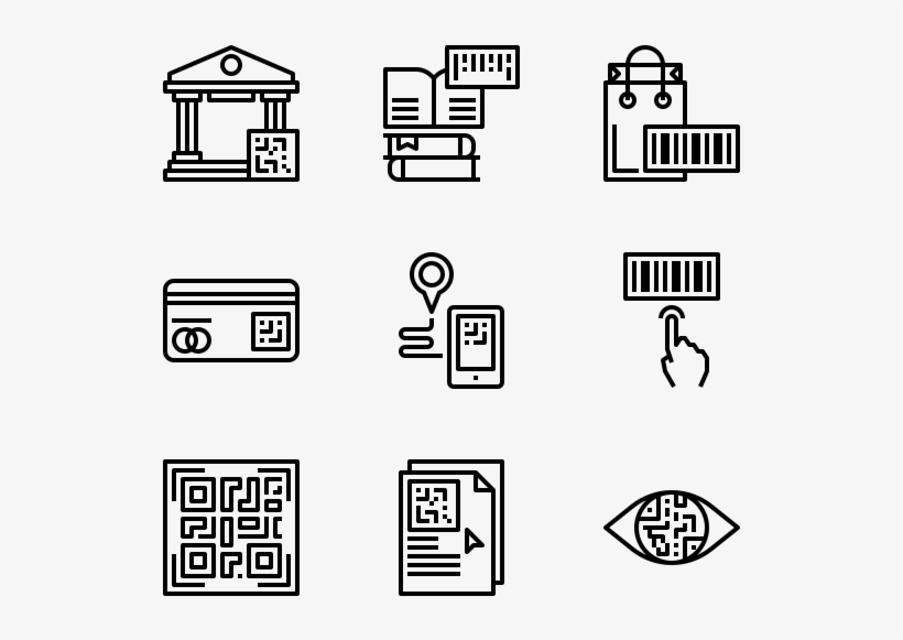 Barcode And Qr Code - Png ทำ พอร์ต - 600x564 PNG Download - PNGkit