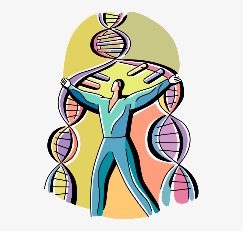 Vector Illustration Of Genetic Engineering Manipulates - Illustration ...