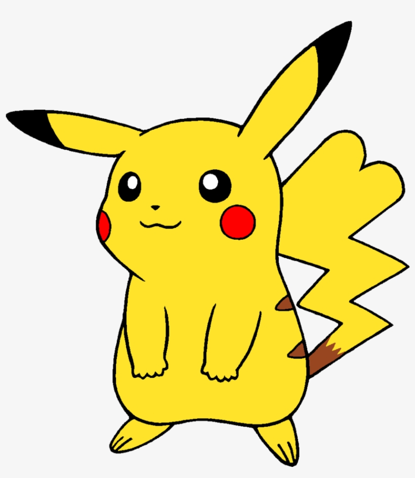 Png - Female Pikachu - 862x927 PNG Download - PNGkit