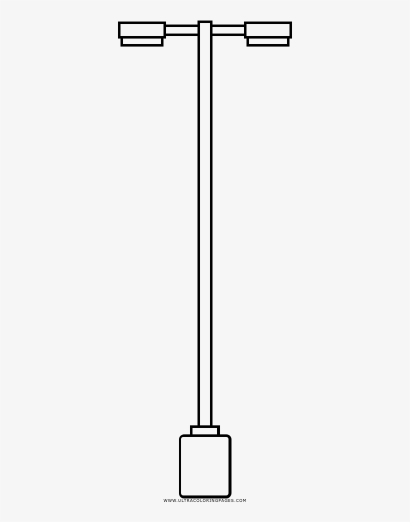 Light Pole Coloring Page - Snow Shovel - 1000x1000 PNG Download - PNGkit