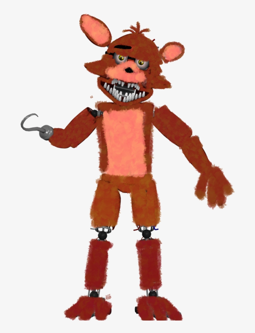Unwithered Foxy Freetoedit Remixit Fnaf - Cartoon - 1024x1024 PNG ...