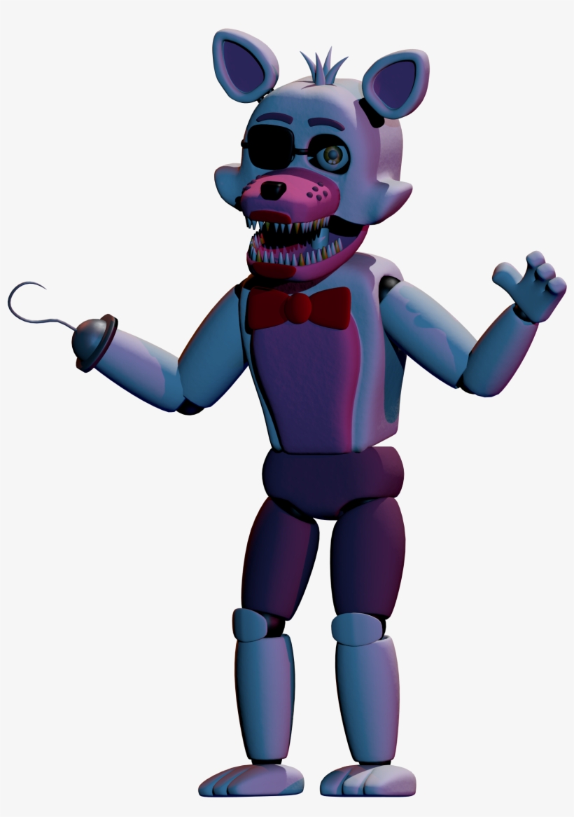 Modelclassic Funtime Foxy - Fnaf Classic Toy Foxy - 1920x2288 PNG ...