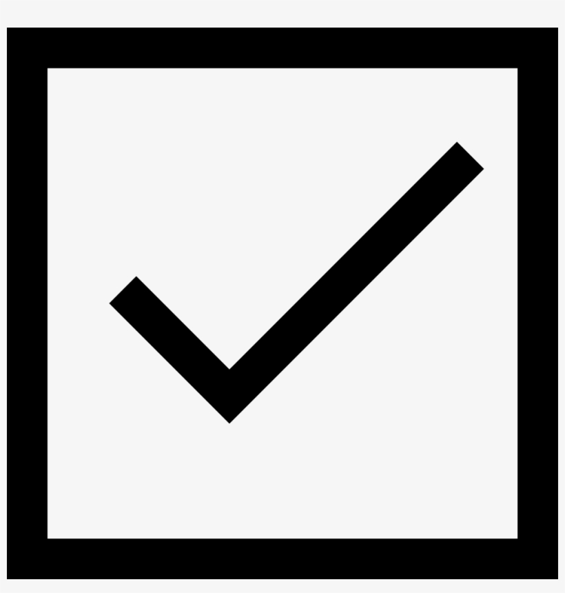 Microsoft Word Check Mark Symbol Checkbox With Tick Mark 980x980 