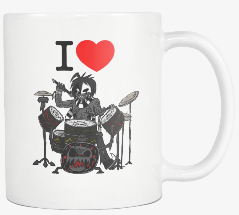 I Love Drums - Drummer - 1024x1024 PNG Download - PNGkit