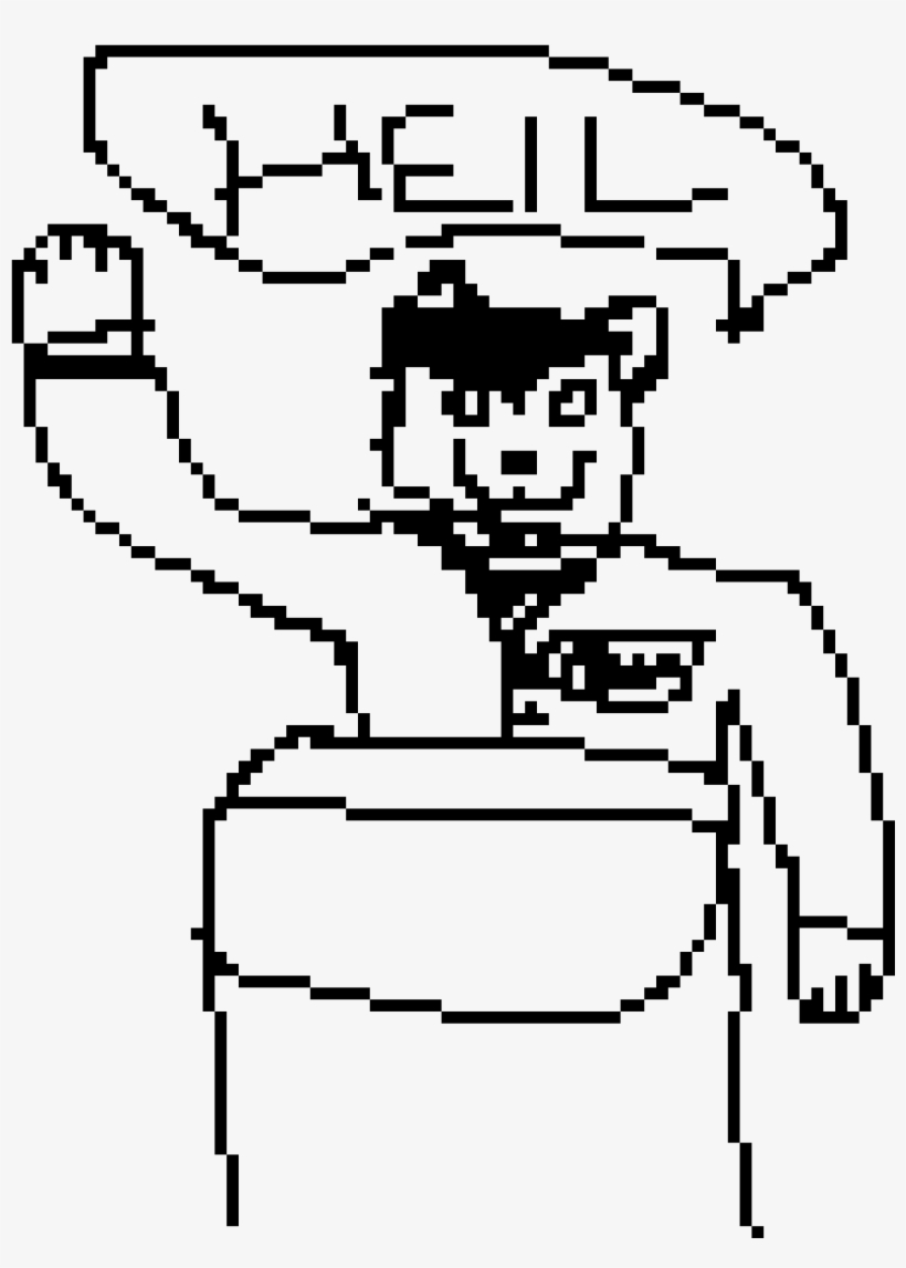 Download Transparent Hitler Cat - Cartoon - PNGkit