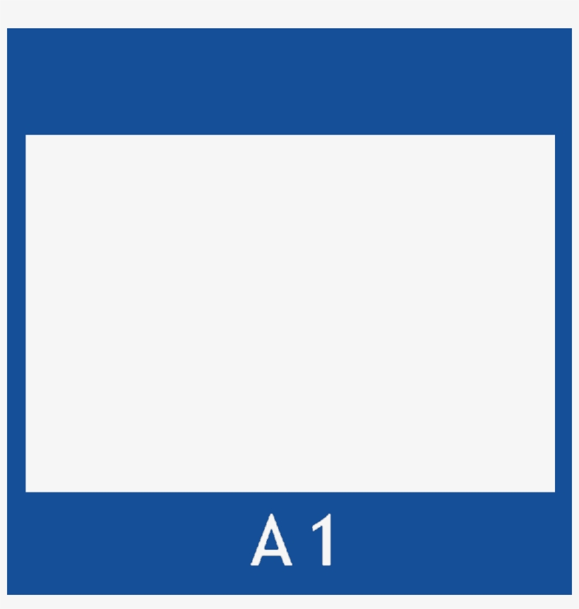 Same Size Split Panel Templates - Electric Blue - 1000x1004 PNG ...