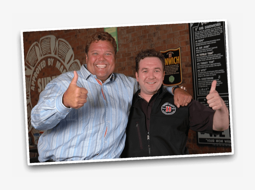 Jimmy John's Owner With President James North - Senior Citizen ...