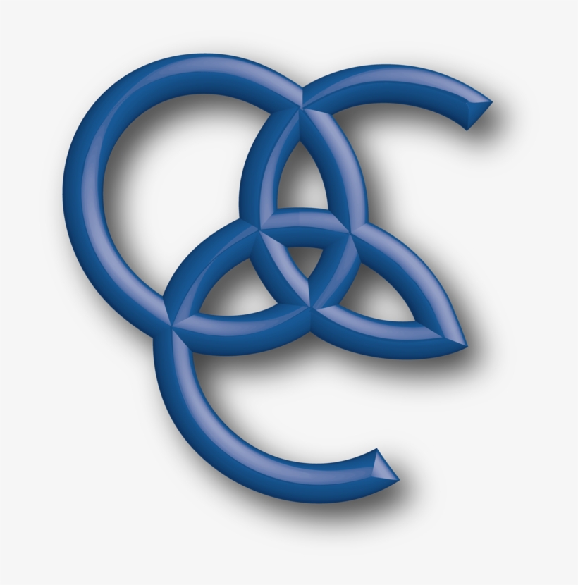 Occ Logo With Drop Shadow - Christian Cross - 1000x1000 PNG Download ...