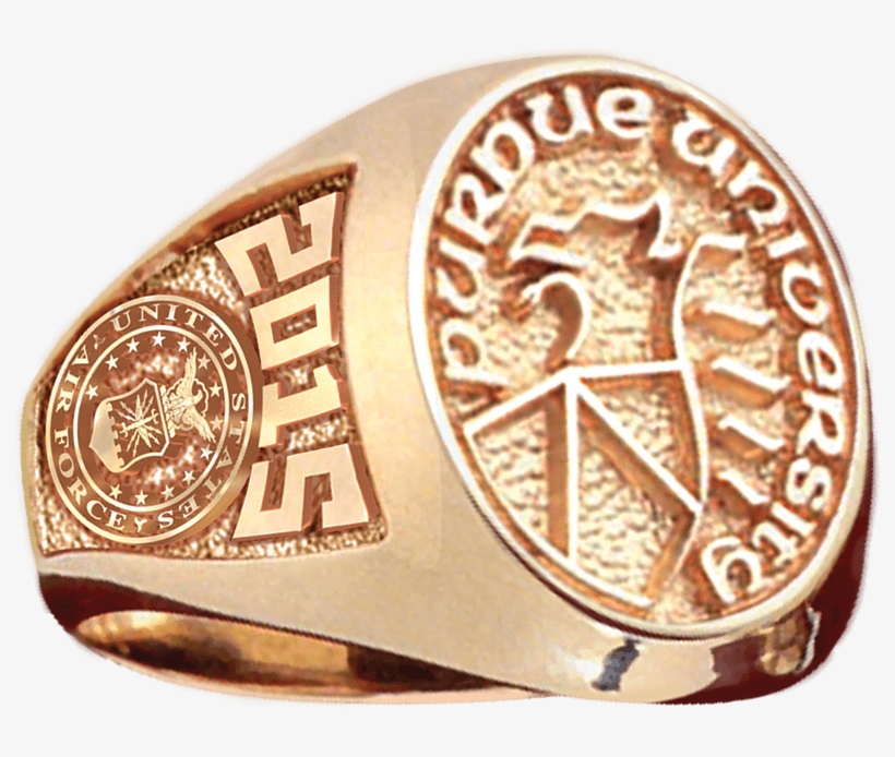 Purdue University Rotc Women's Signet Ring - Purdue Class Ring ...