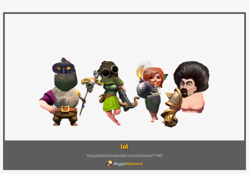 Clash Of Clans Characters Healer - Cartoon - 960x624 PNG Download - PNGkit