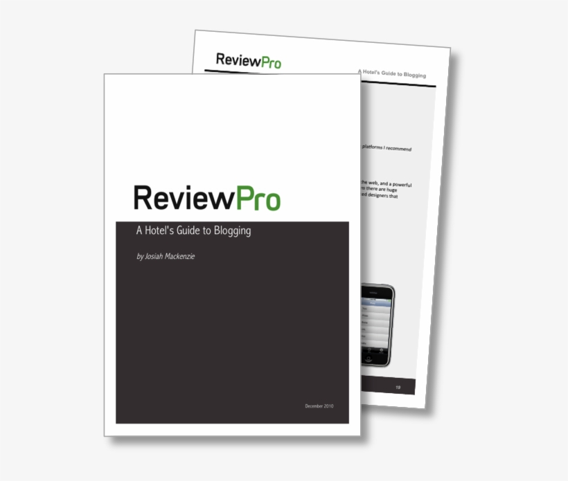 A Hotel's Guide To Blogging - Reviewpro - 534x621 PNG Download - PNGkit