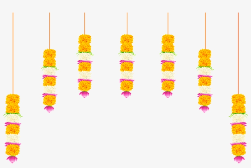 Free Png Download India Decoration With Flowers Transparent ...