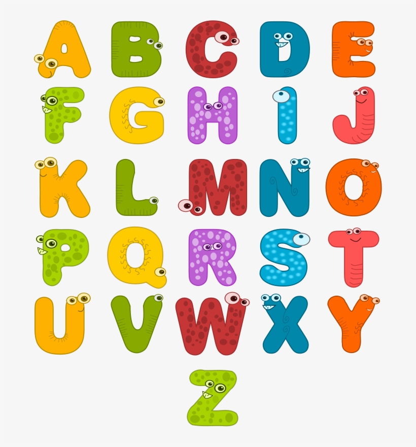 Alphabet Letters Clip Art At Clker - Alphabet Clipart - 510x594 PNG ...