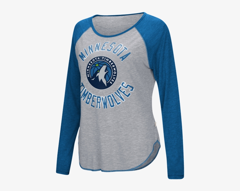Minnesota Timberwolves Women's Line Drive Top Long - Kolder 2776384 ...