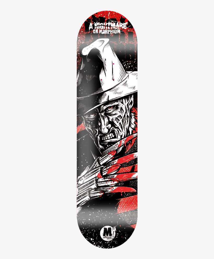 Horror Series Freddy Krueger - Morphium Deck Freddy, Red, 8.125 ...
