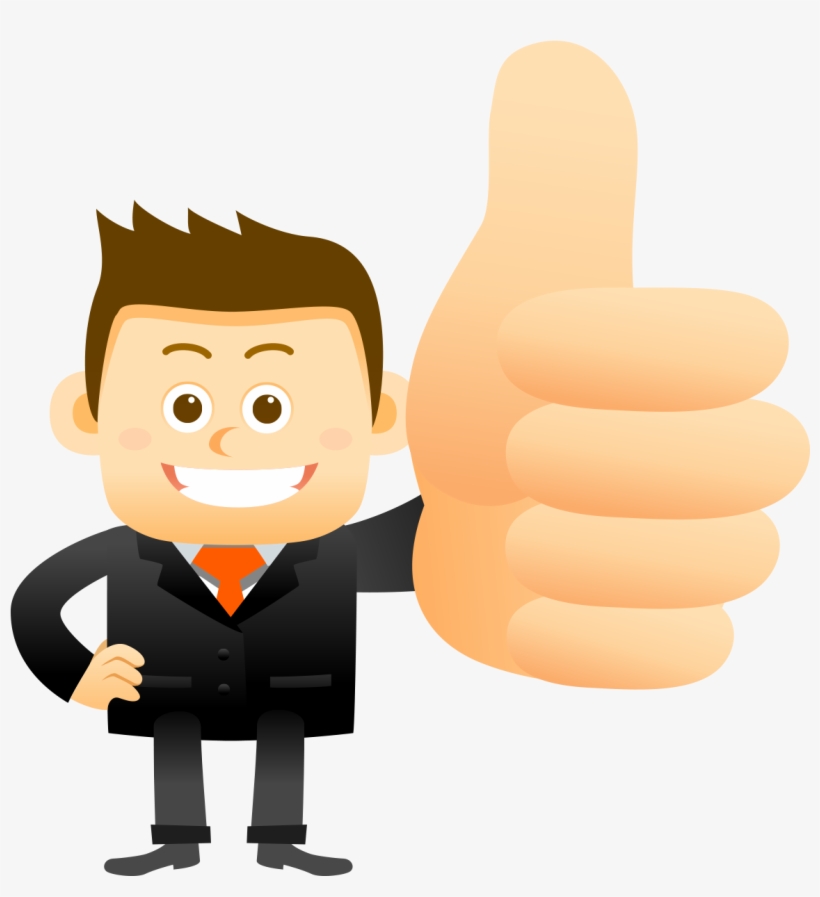 Clipart Happy Thumbs Up - Thumbs Up Cartoon Png - 1203x1203 PNG ...