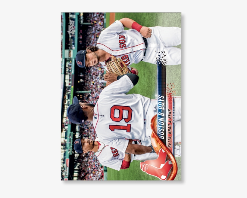 2018 Topps Series 1 Baseball Boston - Football Player - 700x700 PNG ...