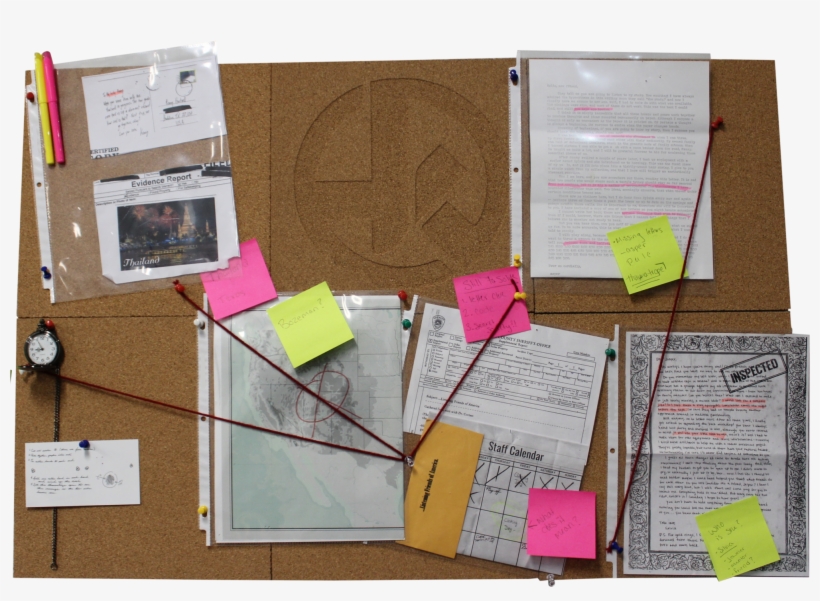 Hunt A Killer Murder Board - 2047x1535 PNG Download - PNGkit