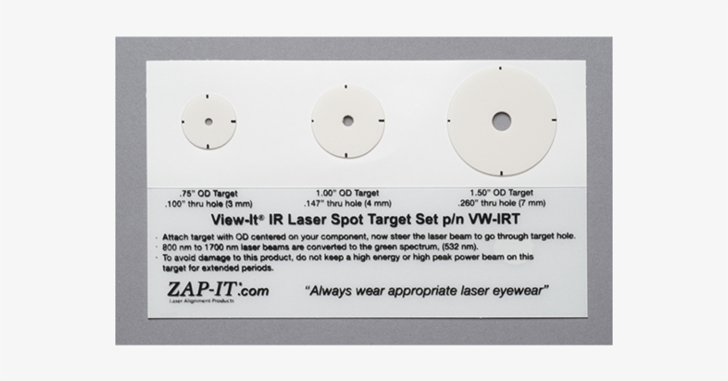 View-it Ir Laser Spot Targets - Poster - 560x560 PNG Download - PNGkit