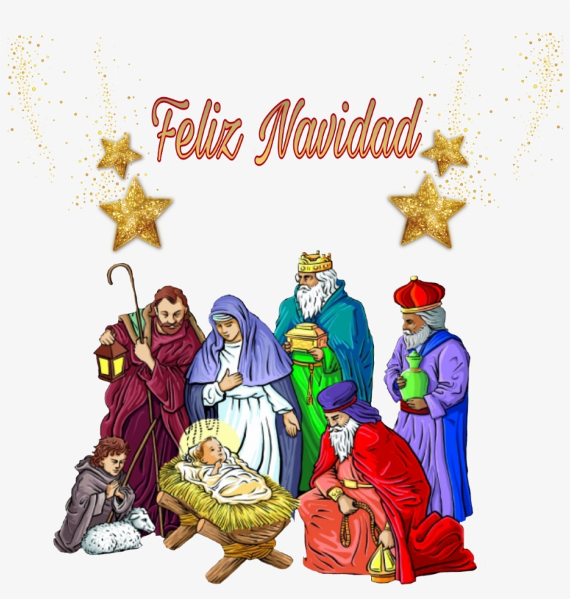 Navidad Sticker - Nativity Christmas Gift Tags - 1024x1024 PNG Download ...