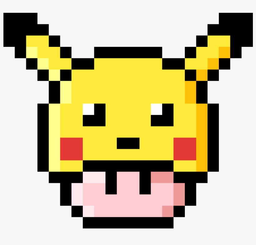 Pikachu - Pikachu Pixel Art - 1184x1184 PNG Download - PNGkit