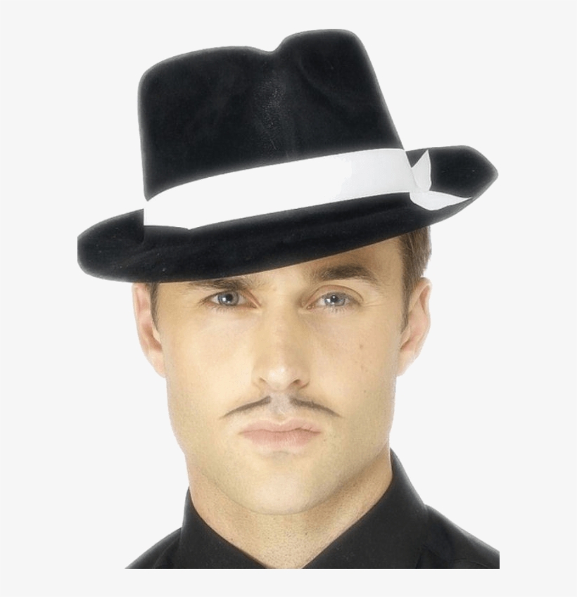 Gangster Hat - Capone Hat - 600x951 PNG Download - PNGkit