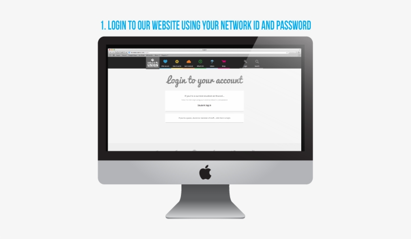 Make Sure You're Logging In Using The Big Button Labelled - Computer ...