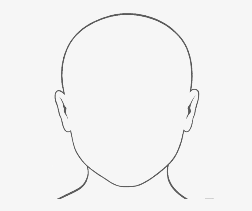 Download Transparent Blank Face Png Photo - Blank Face Template - PNGkit
