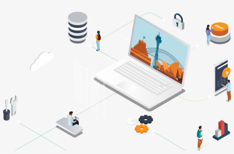 Download Transparent Aws Quick Start - Diagram - PNGkit